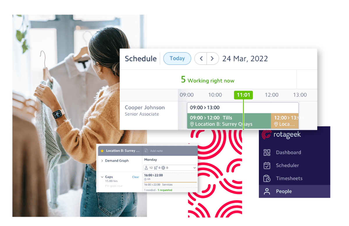 Employee Time Tracking & Timesheet Software | Rotageek