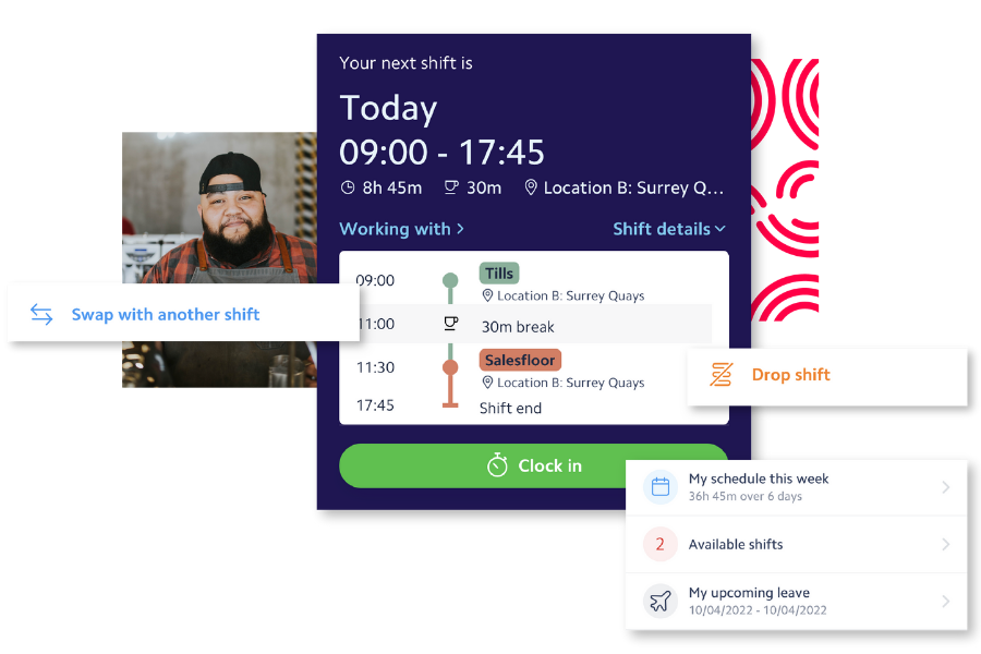 Best Clock In App for UK Businesses | Rotageek