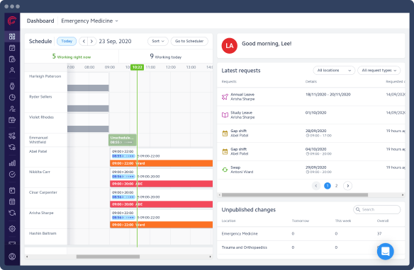 Medical Rota Software | NHS Healthcare Scheduling App | Rotageek